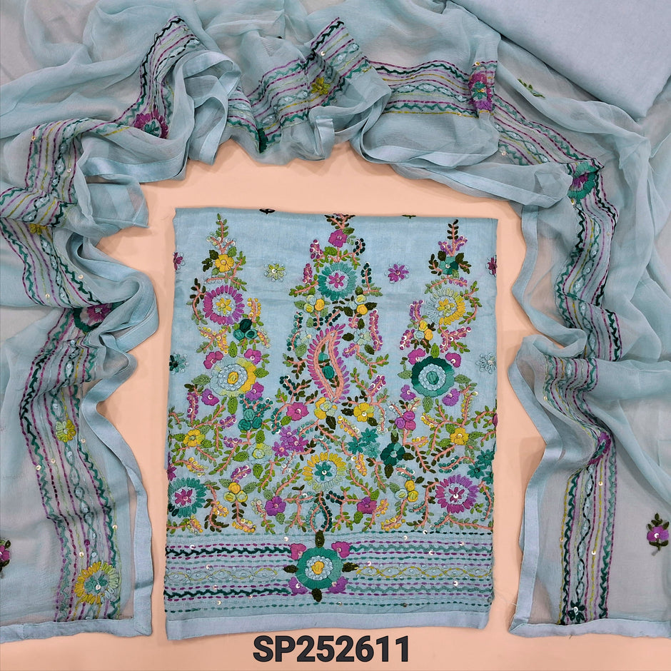 Neidhal Salwar Dress Material for Women - Premium Fabrics