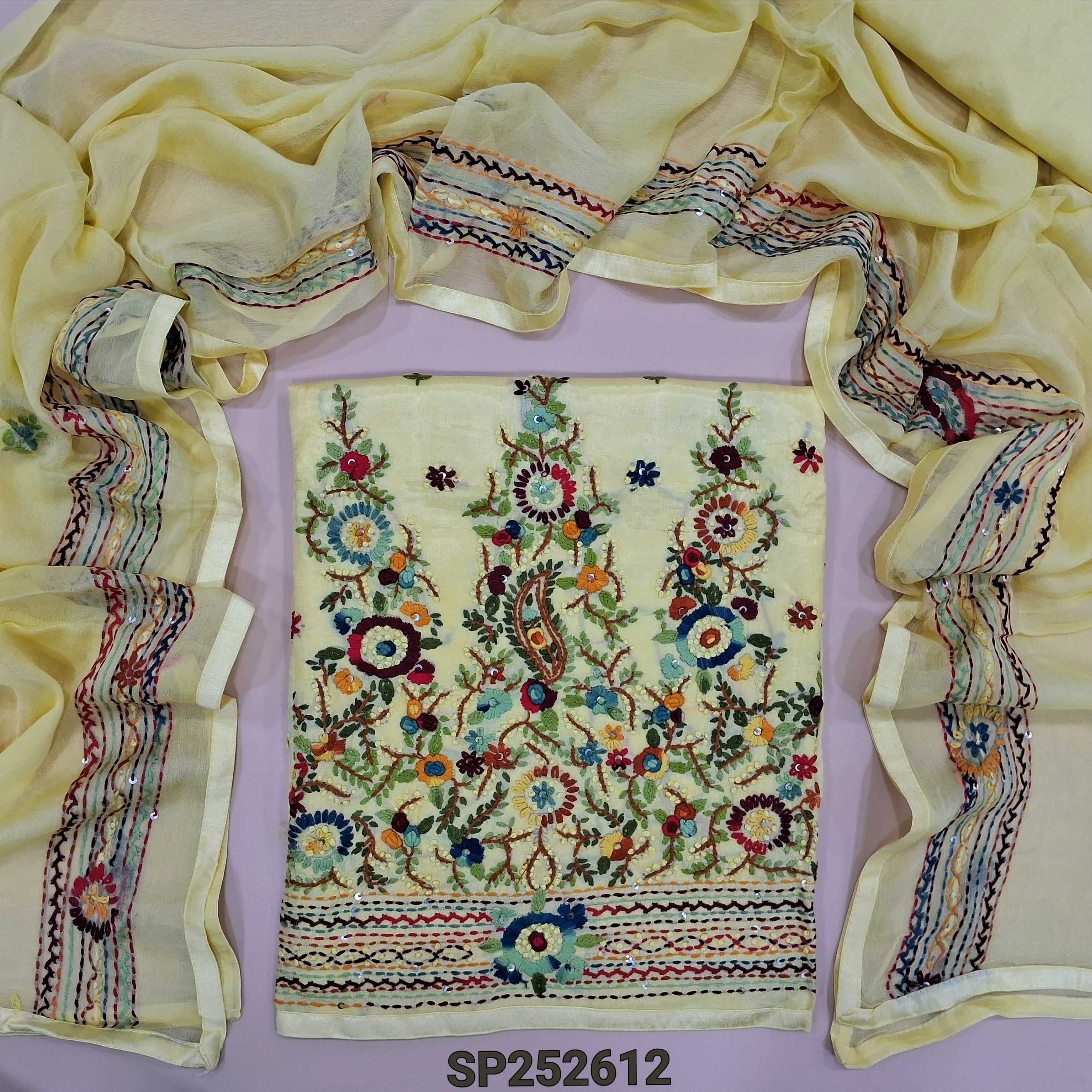 Neidhal Salwar Dress Material for Women - Premium Fabrics